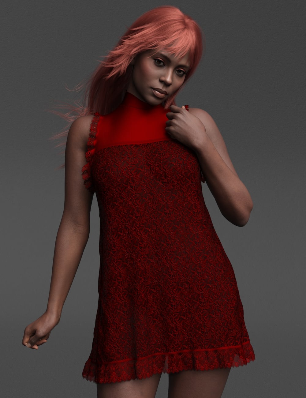 A97 dForce Emma Dress for Genesis 8 and 9 Females | Daz 3D