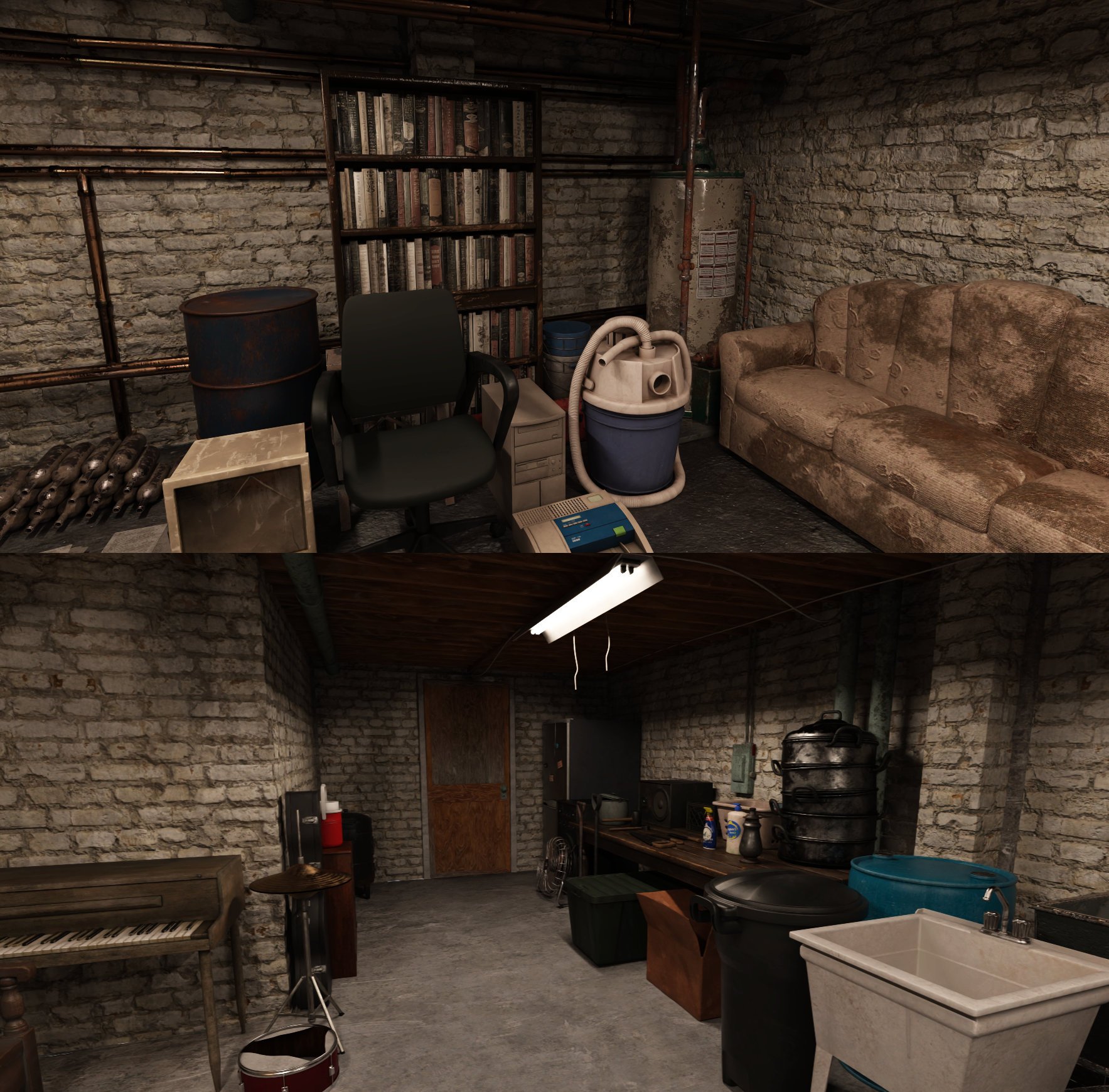 FG Very Old Basement | Daz 3D