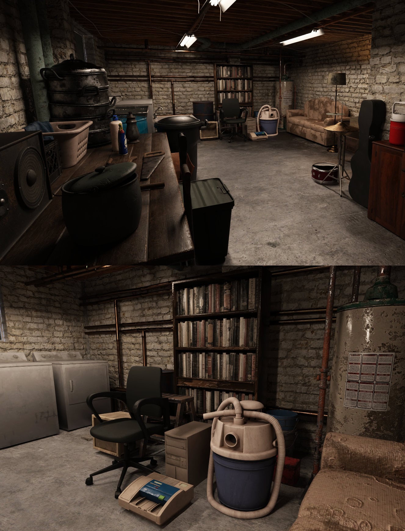 FG Very Old Basement | Daz 3D
