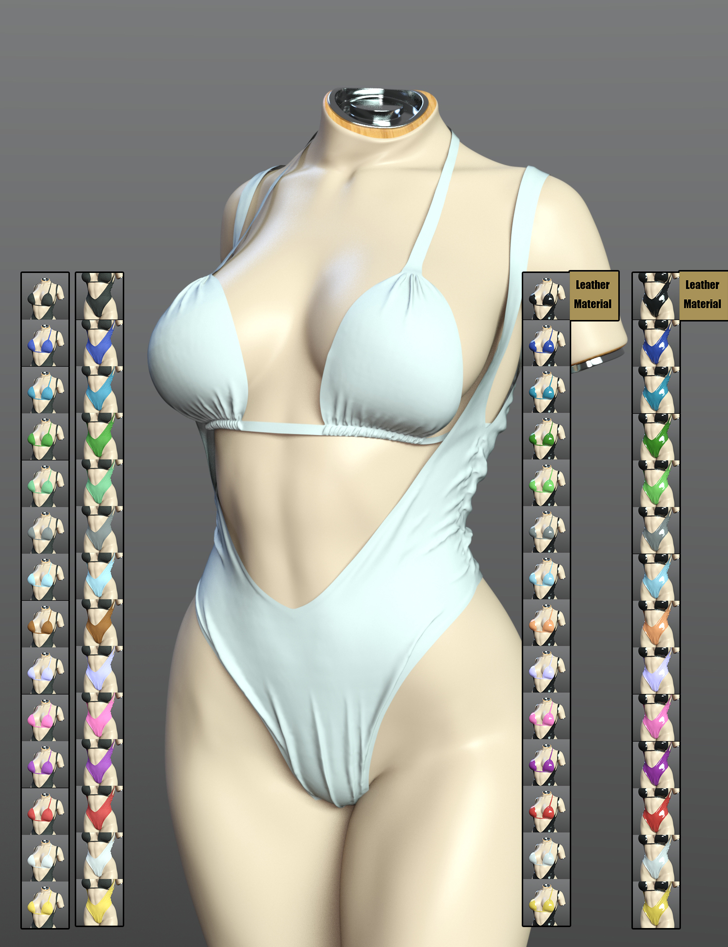 SPR Multi Style Bikini for Genesis 9 | Daz 3D
