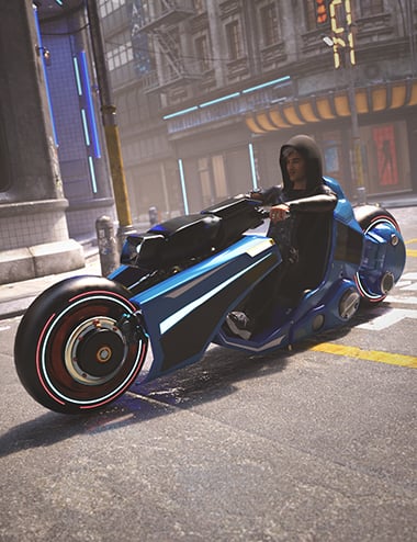 XI Japanese Racing Bike | Daz 3D