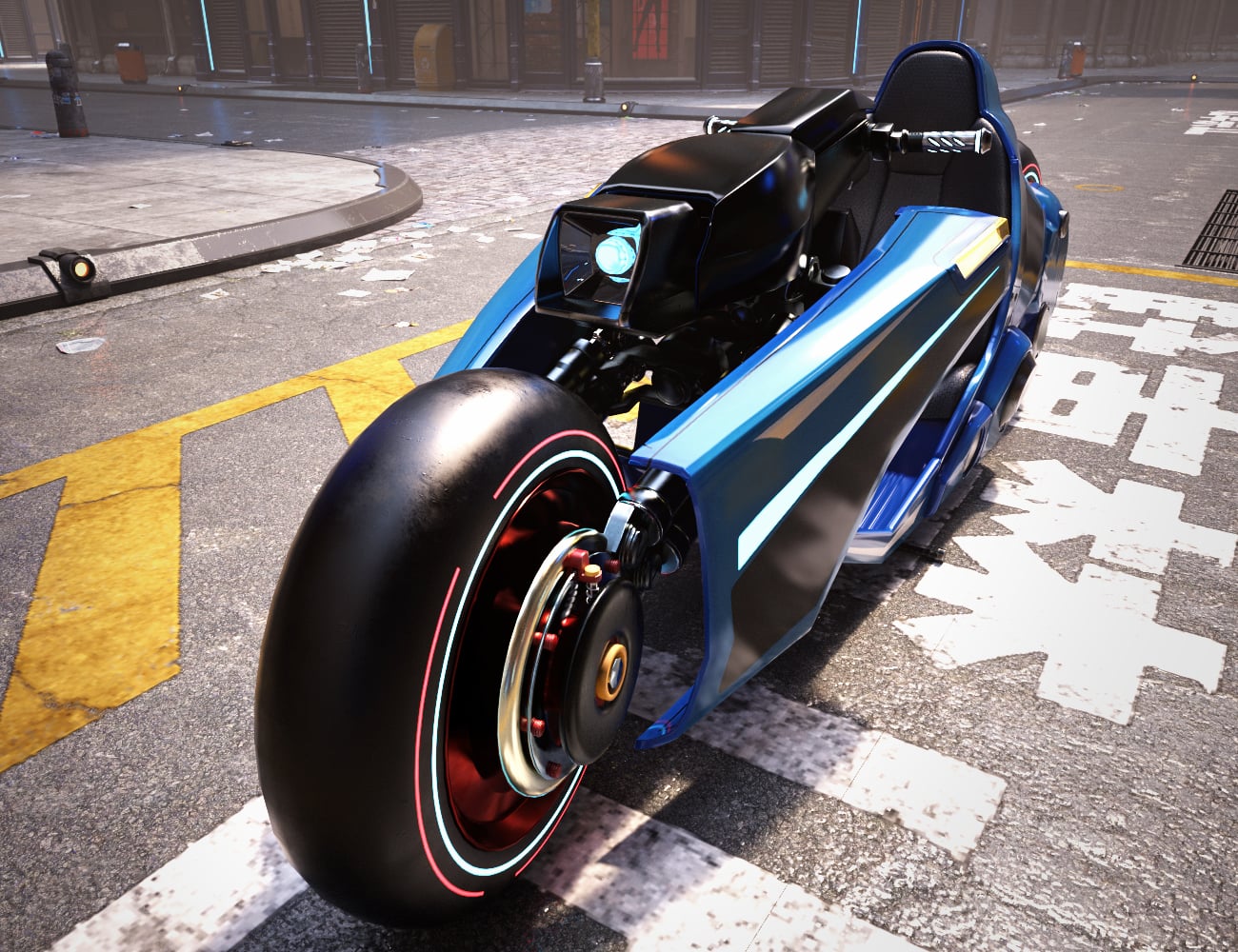 XI Japanese Racing Bike | Daz 3D