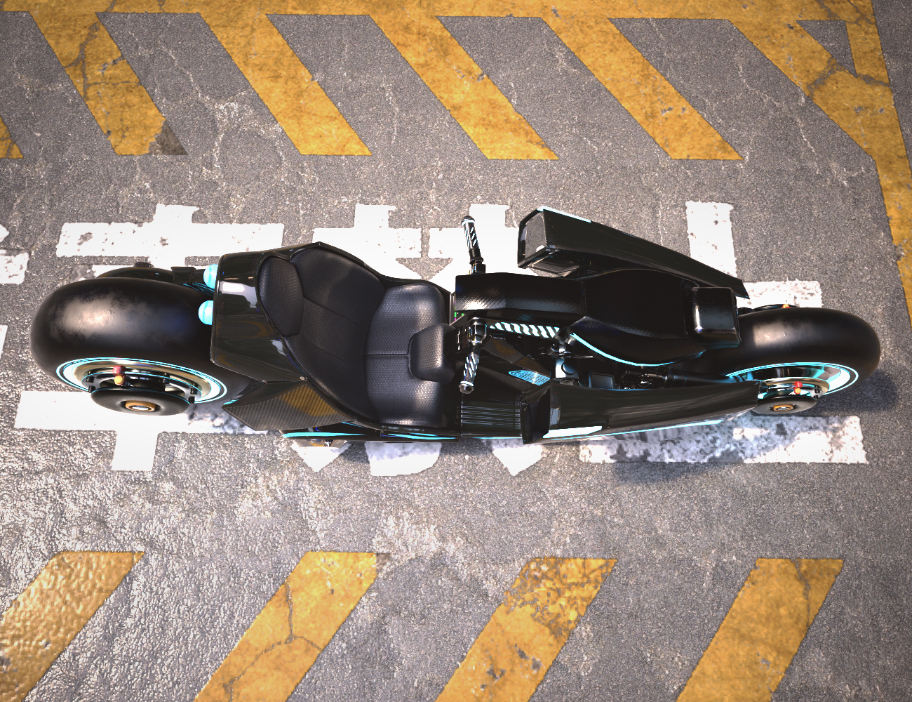 XI Japanese Racing Bike | Daz 3D