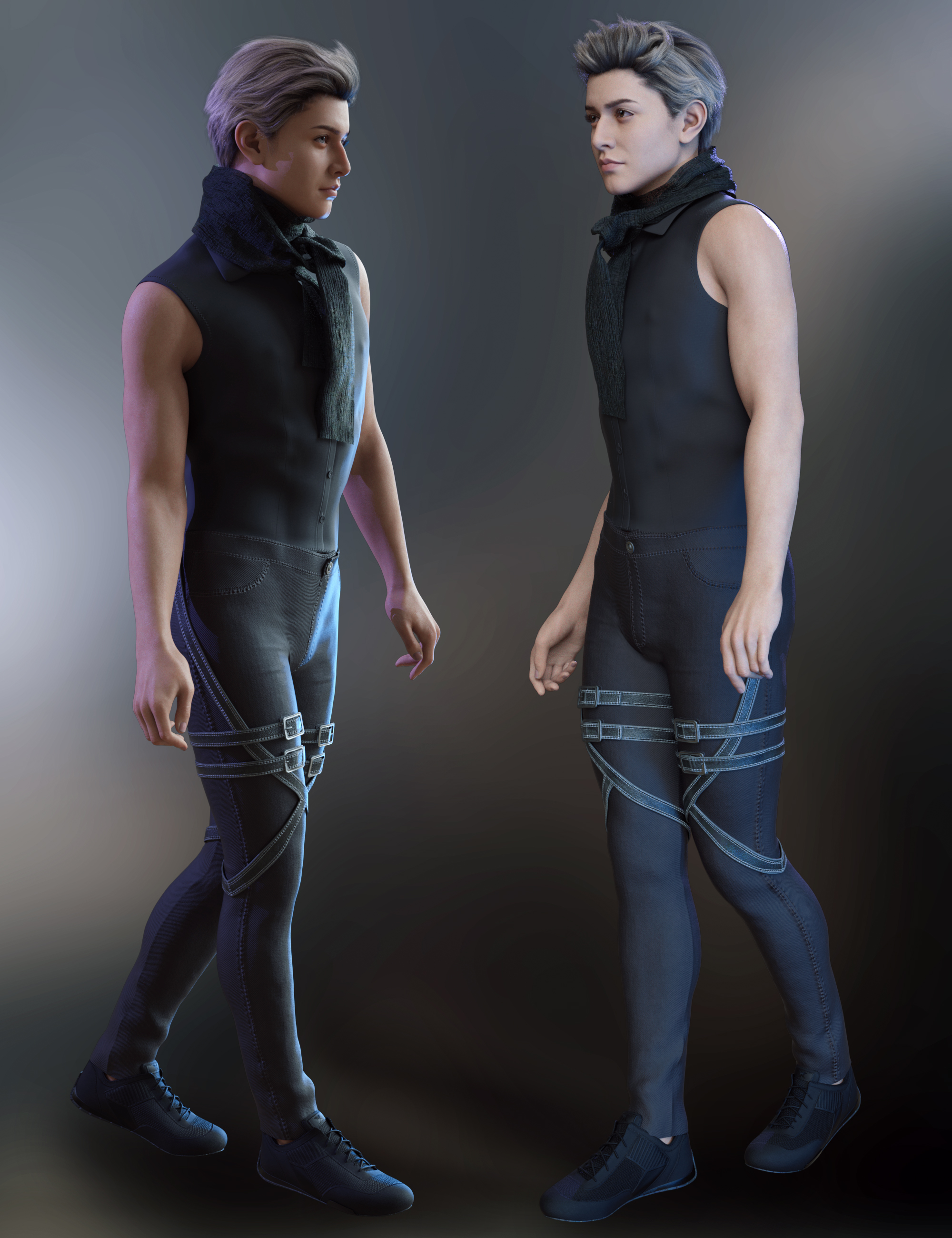 Vo Fay Male HD for Genesis 9 | Daz 3D
