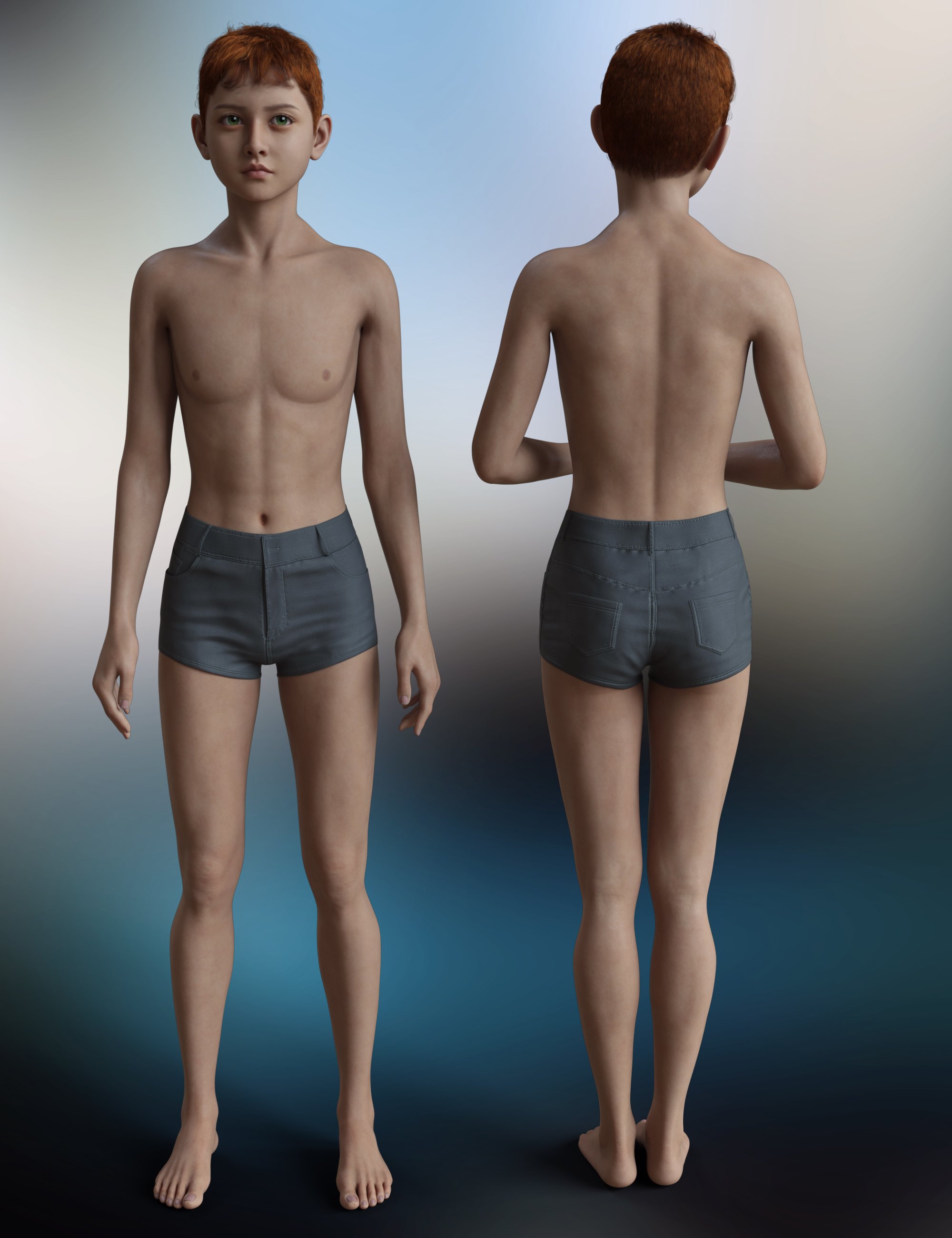 Vo Fay Male Young HD for Genesis 9 | Daz 3D
