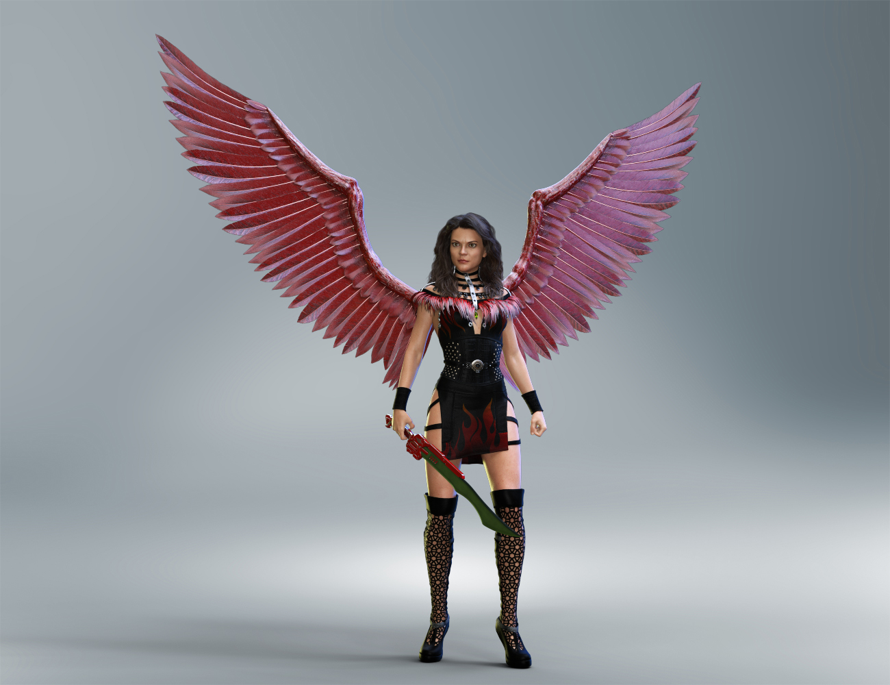 Wings of Light for Genesis 9, 8.1, 8, and 3 | Daz 3D