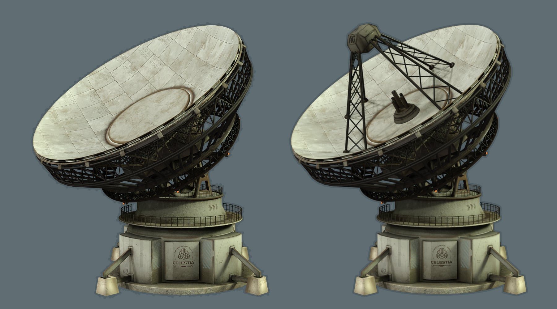 Parabolic Dish | Daz 3D