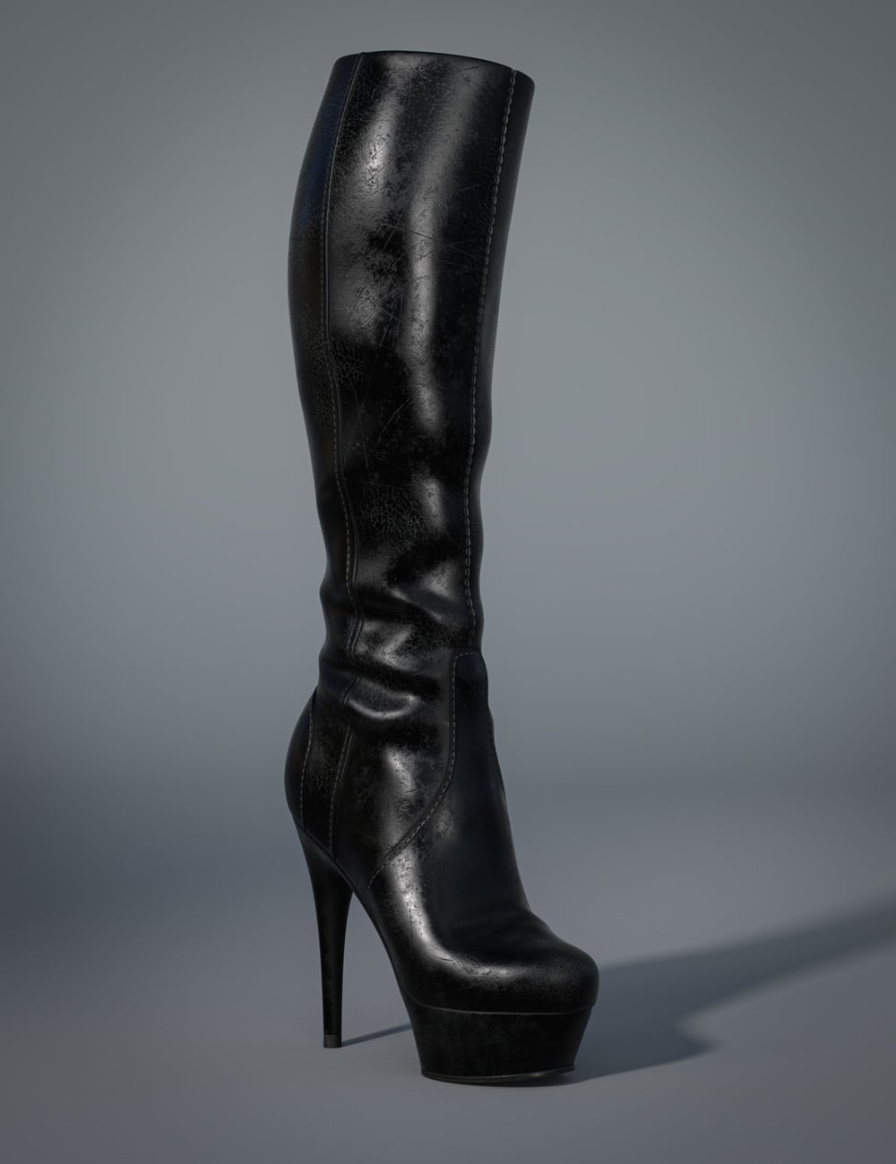Platform Boots 2 For Genesis 9 | Daz 3D
