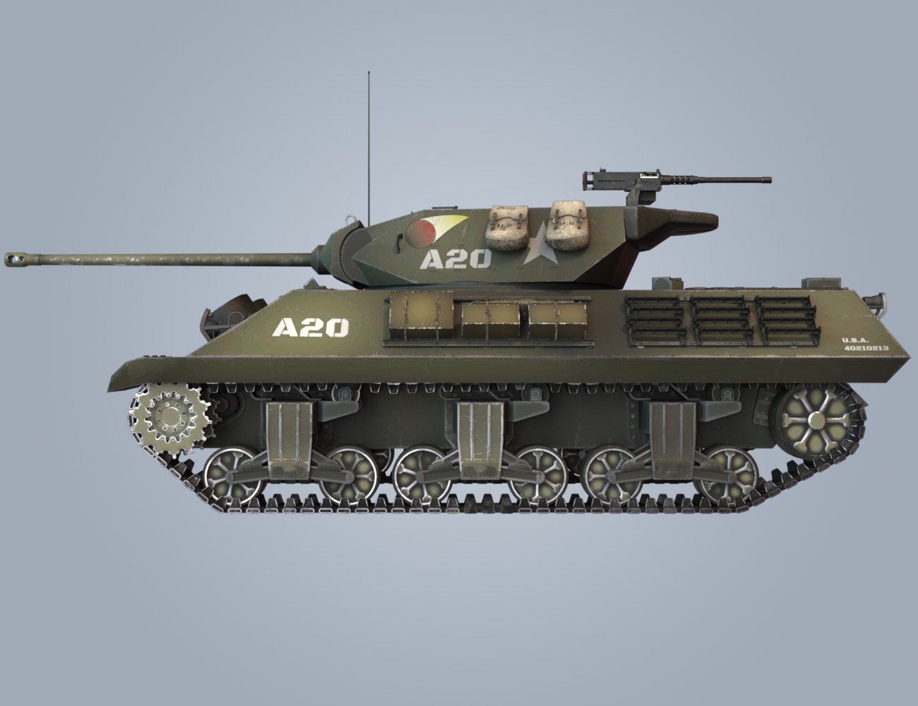 M10-M36 Wolverine TD | Daz 3D