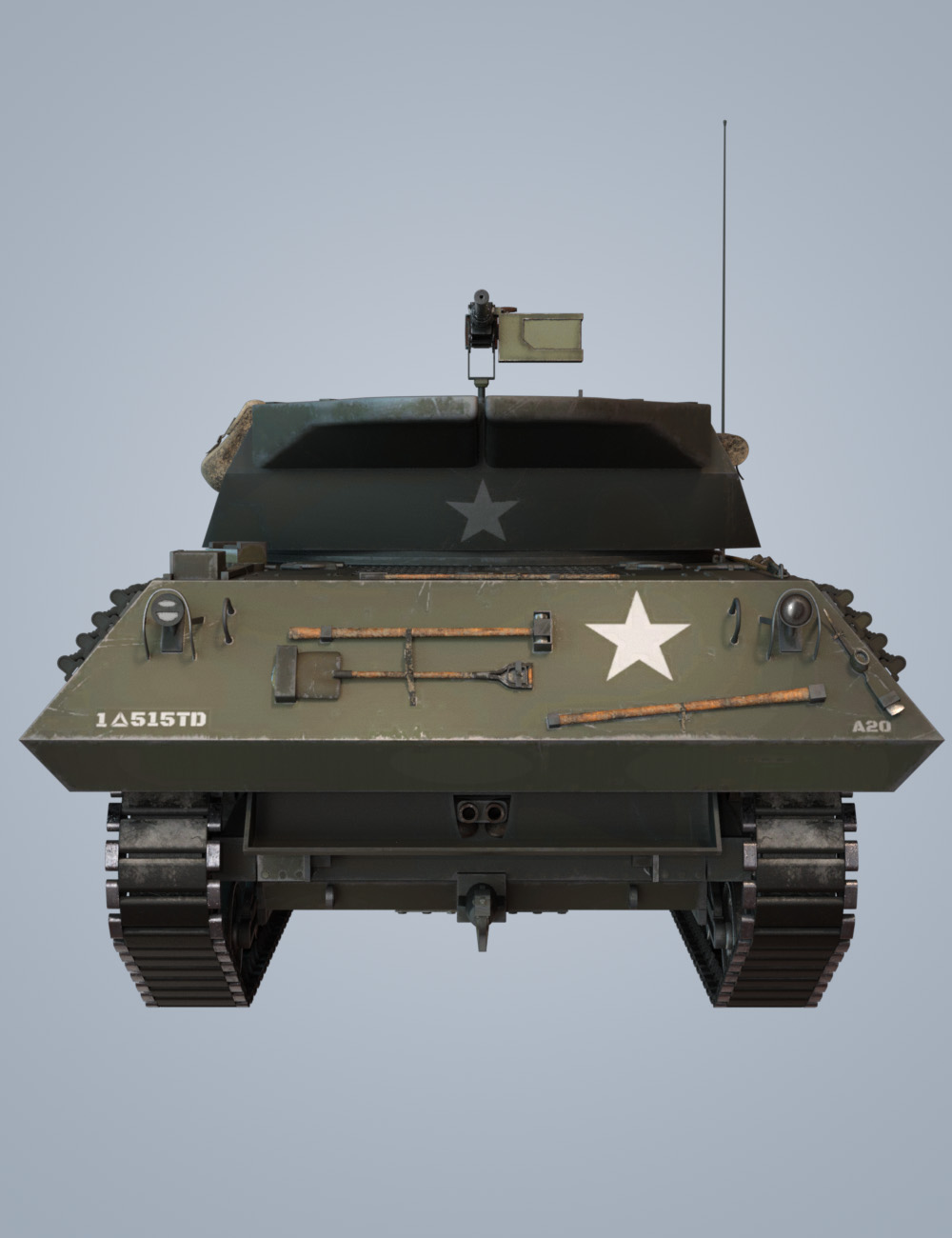 M10-M36 Wolverine TD | Daz 3D