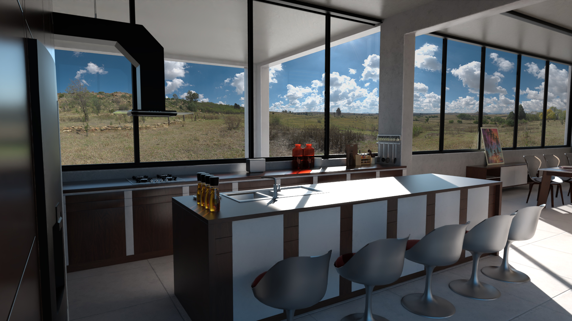 Modern Lux Loft | Daz 3D