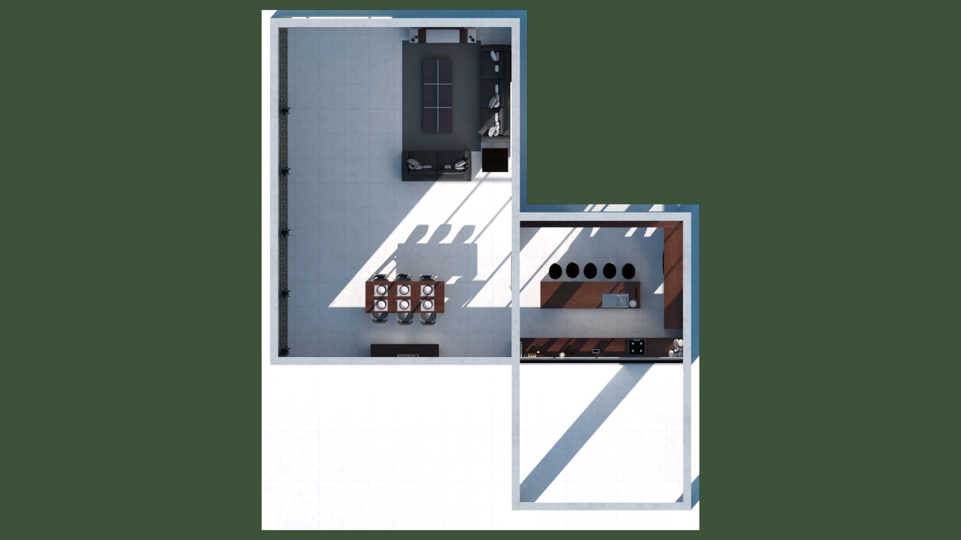 Modern Lux Loft | Daz 3D