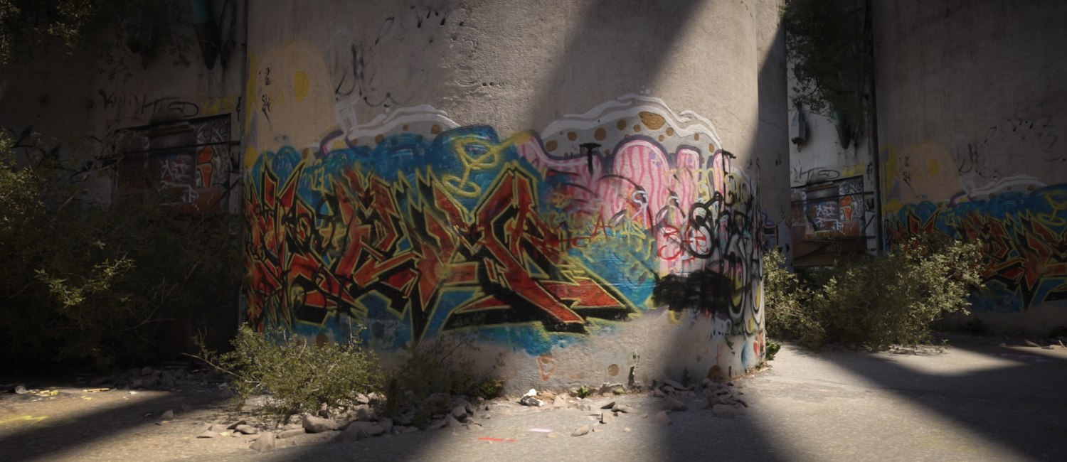 Pillars Of Graffiti | Daz 3D
