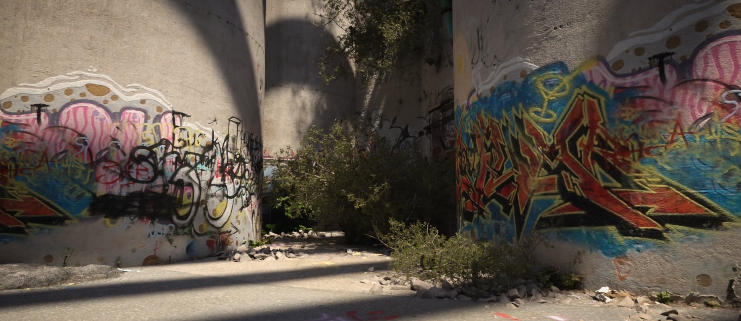 Pillars Of Graffiti | Daz 3D