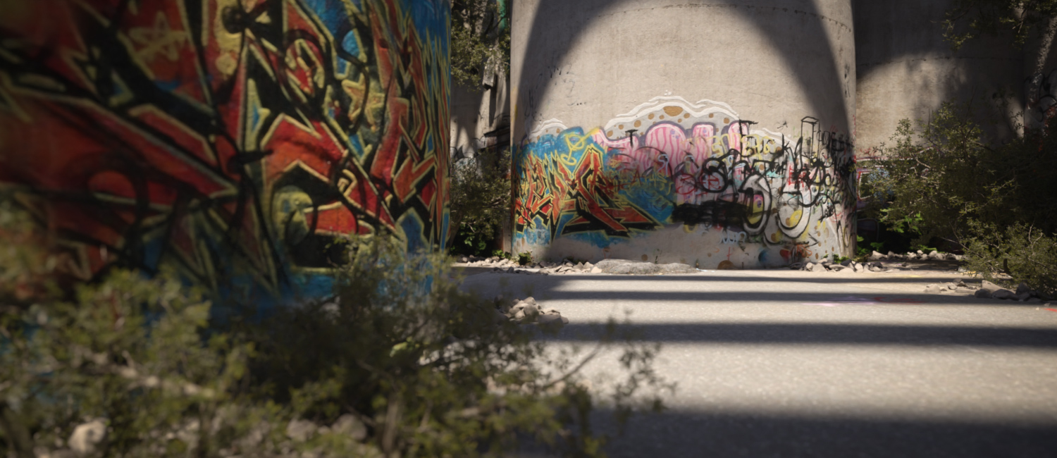 Pillars Of Graffiti | Daz 3D