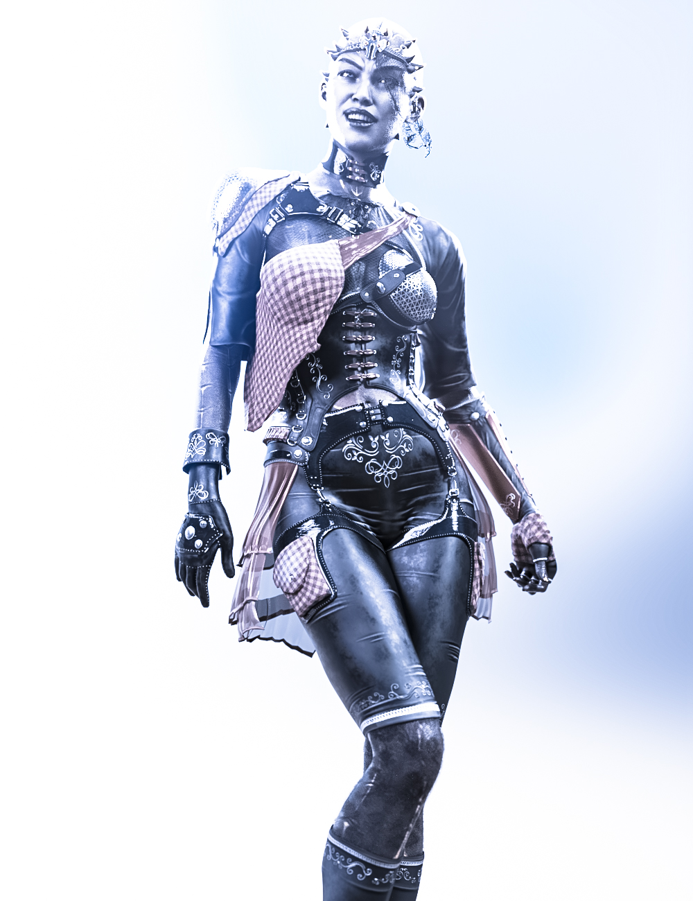 dForce Merauder Outfit Texture Add-On 01 | Daz 3D