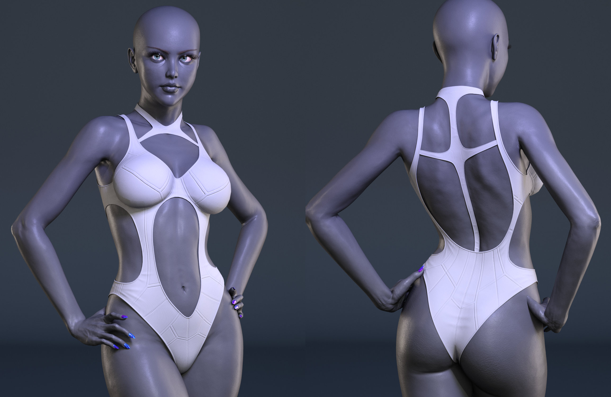 HM Kool Bodysuit for Genesis 9 | Daz 3D