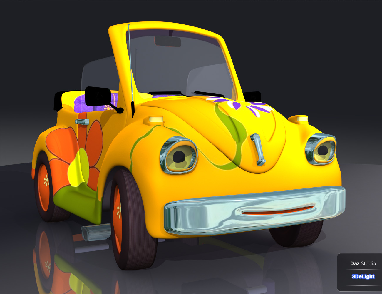 Toon Auto 44 | Daz 3D