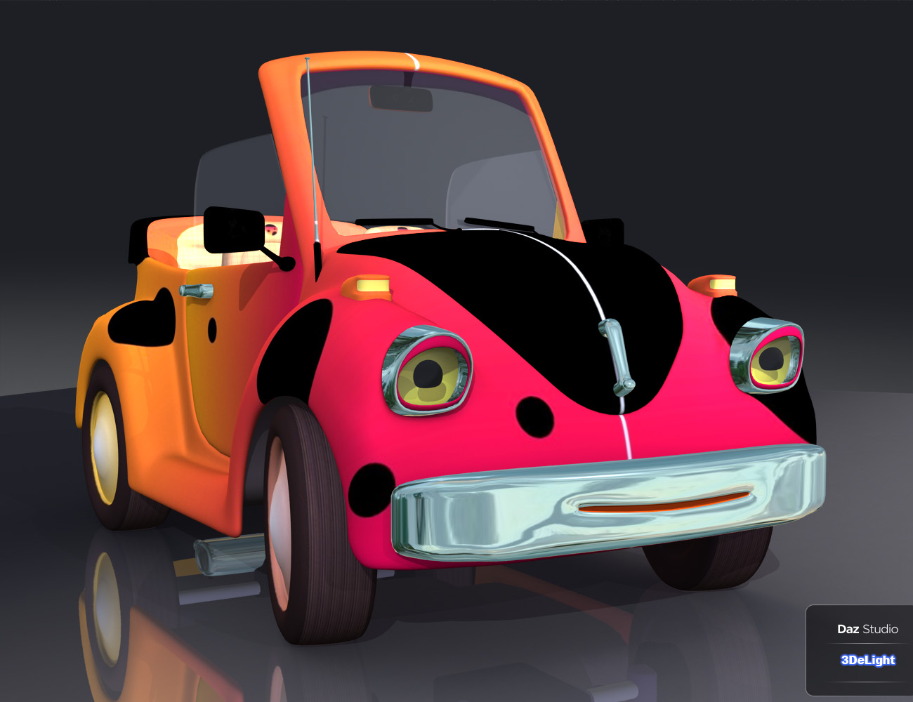 Toon Auto 44 | Daz 3D