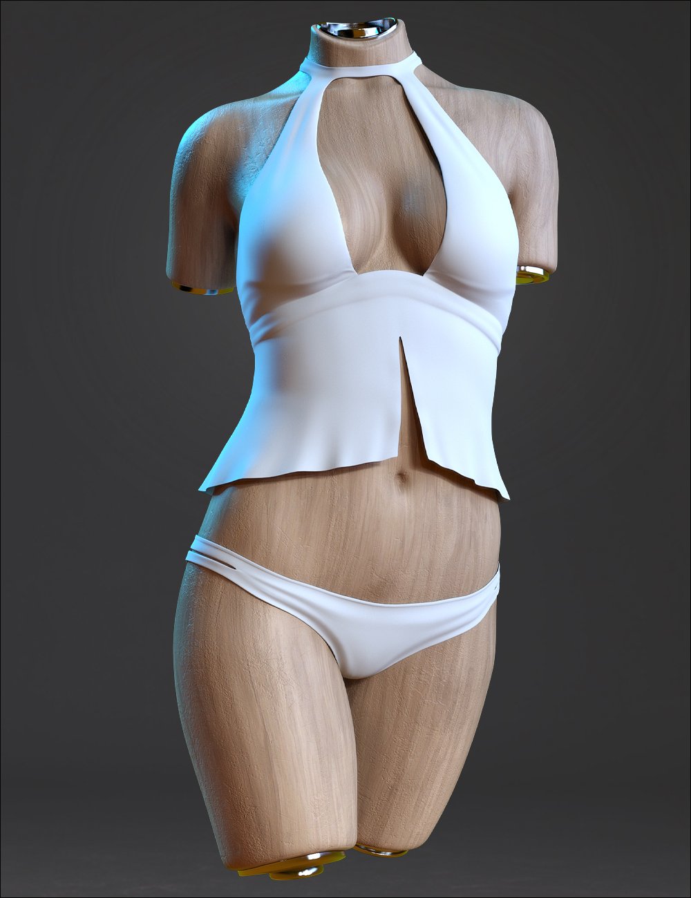 dForce La Rose Lingerie Set for Genesis 9 | Daz 3D