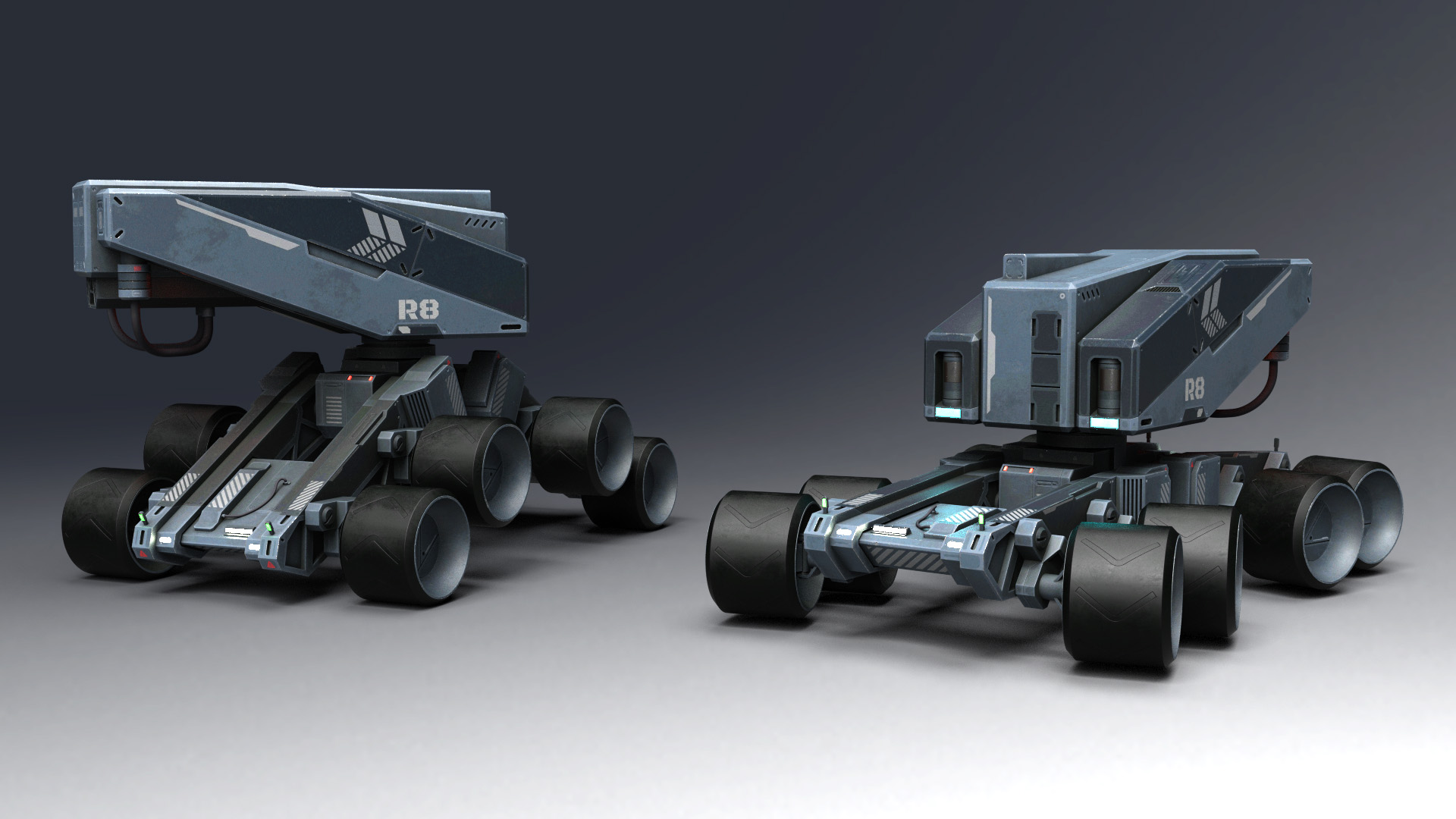 Lunar Rover R8 | Daz 3D