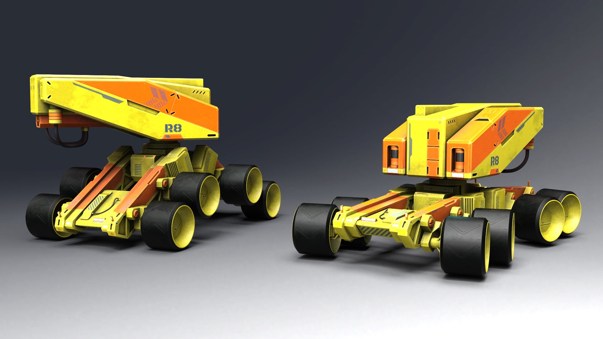 Lunar Rover R8 | Daz 3D