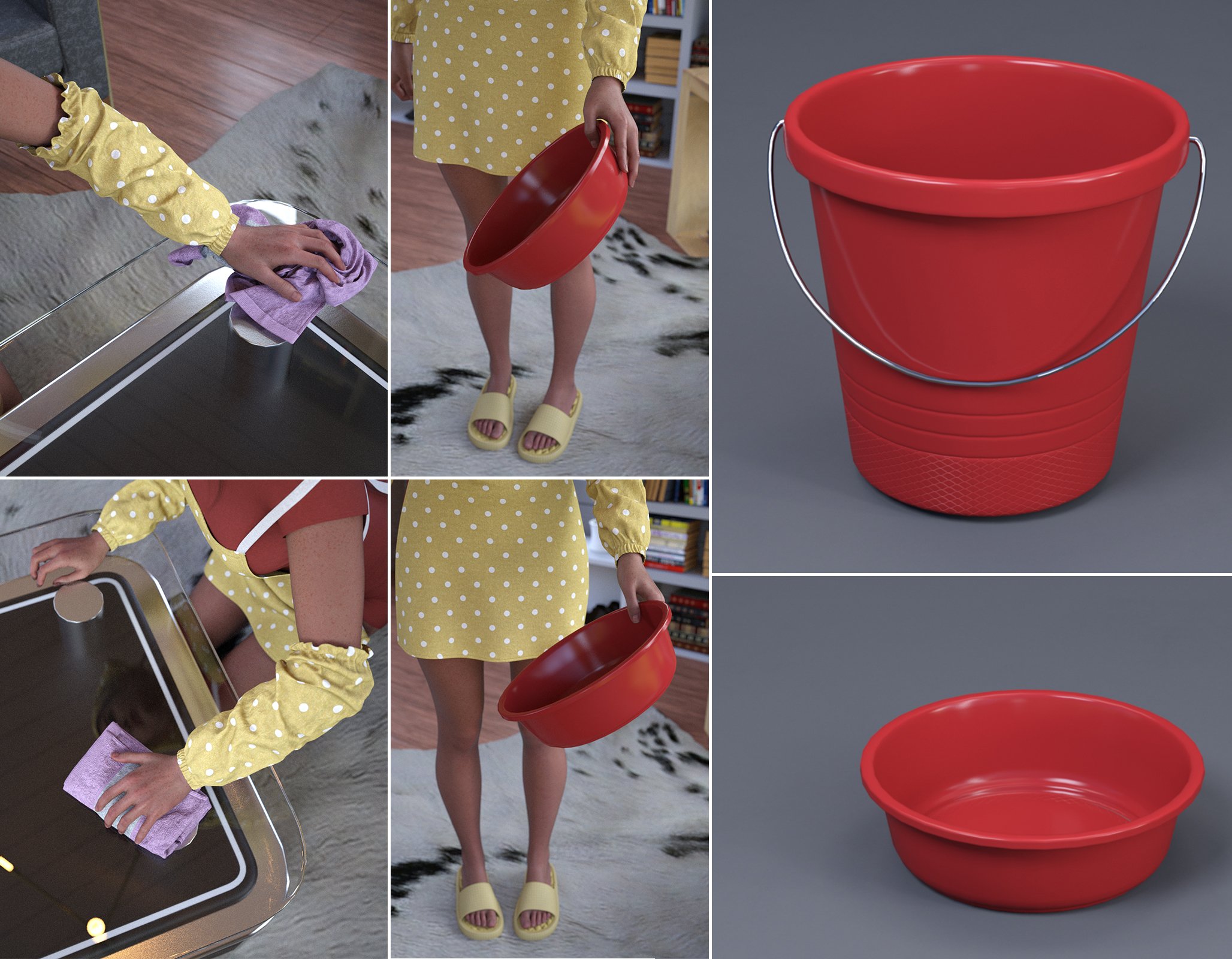 Spring Cleaning Bundle | Daz 3D