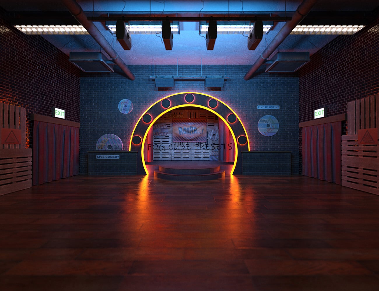 Comedy Club | Daz 3D