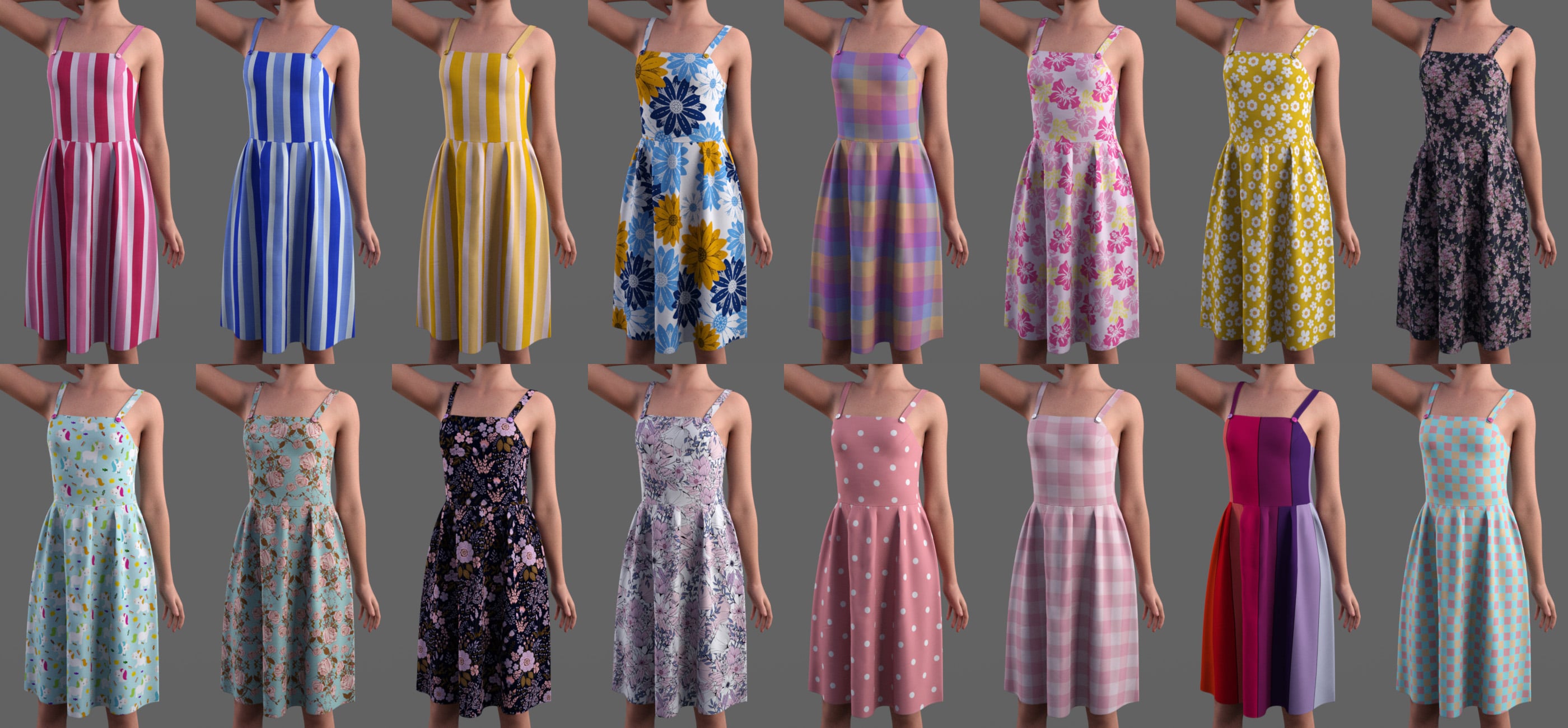 CHB Pearl Kids Bundle | Daz 3D