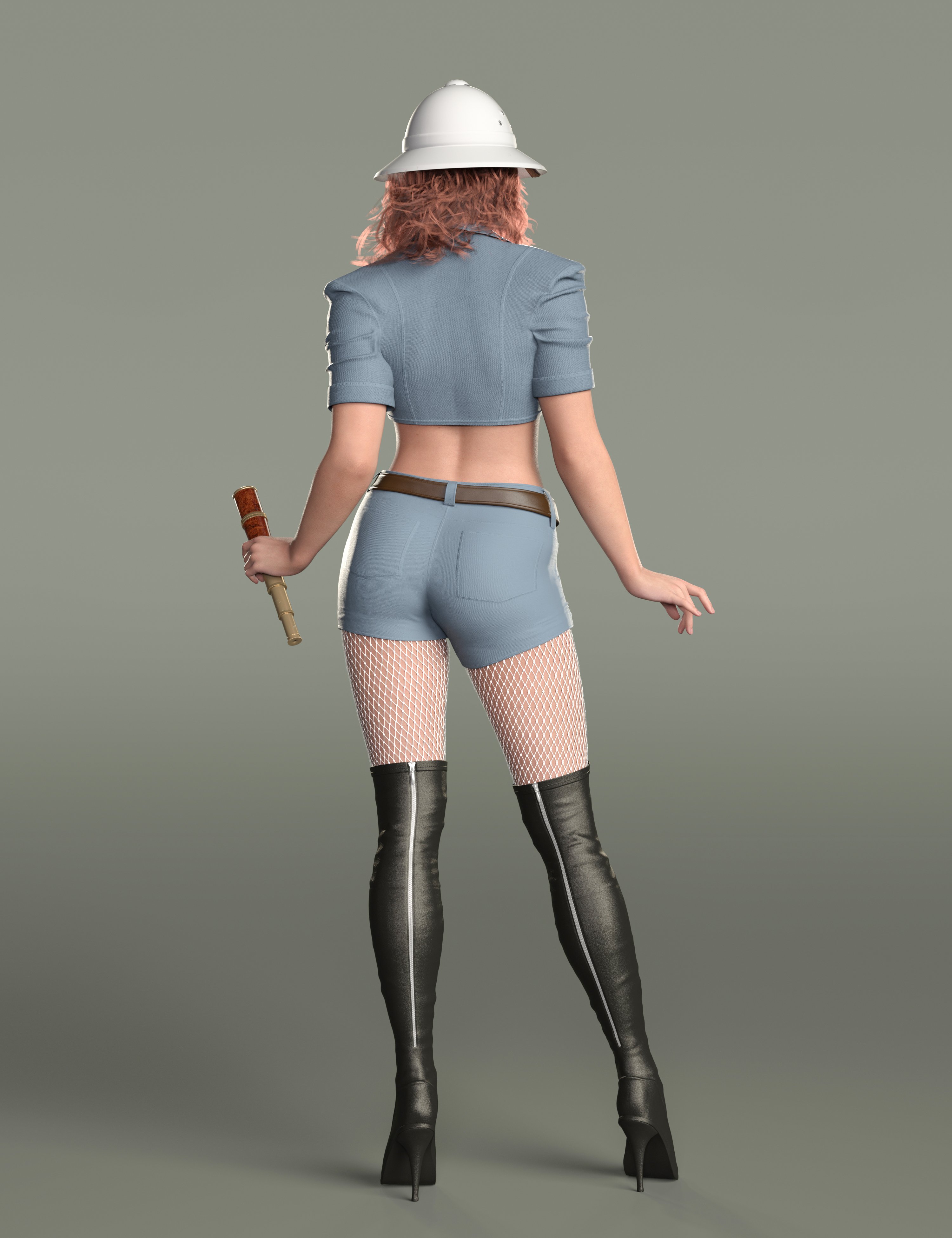 MK Sexy Explorer Outfit for Genesis 9 | Daz 3D
