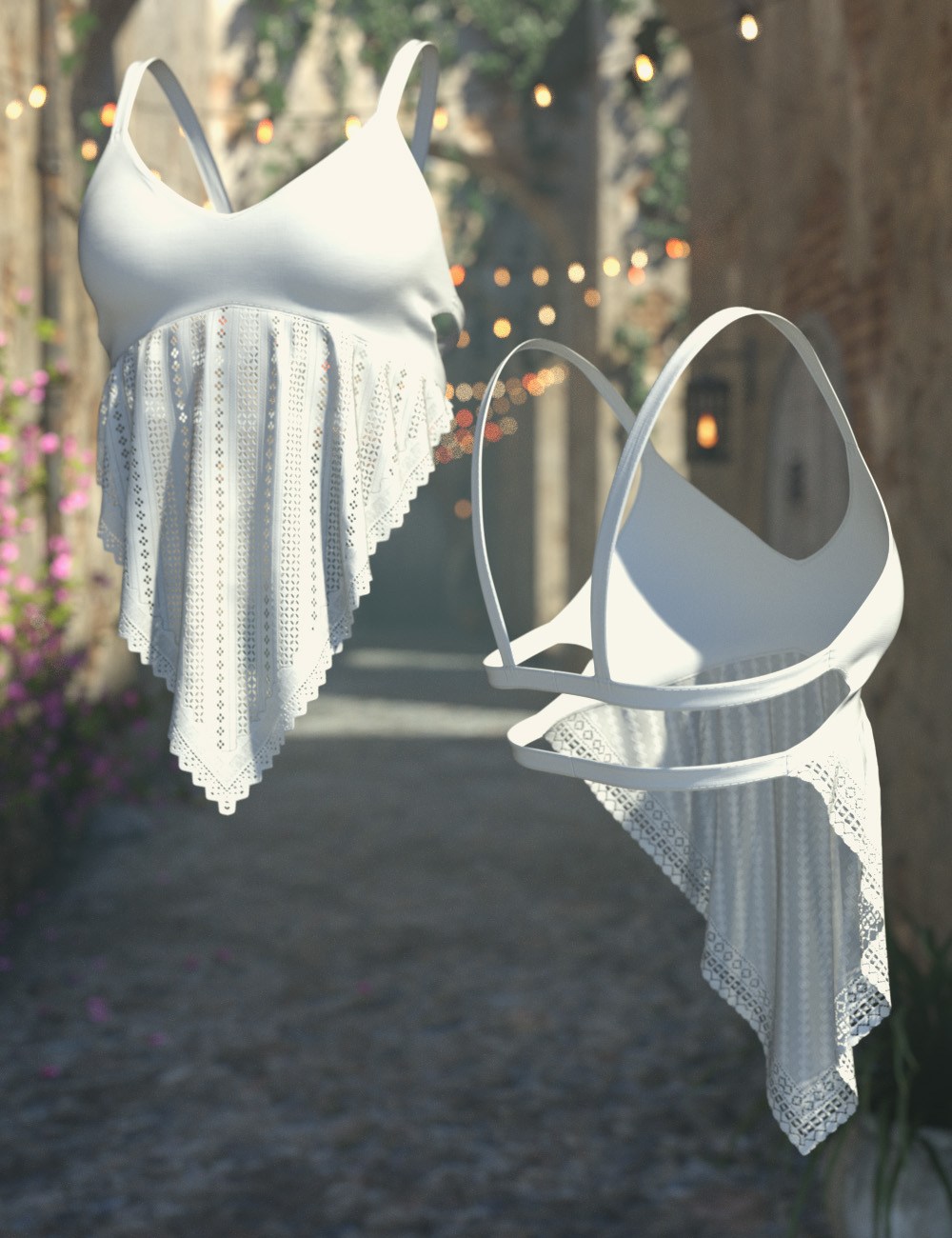 dForce Late Summer Festival Top for Genesis 9 | Daz 3D