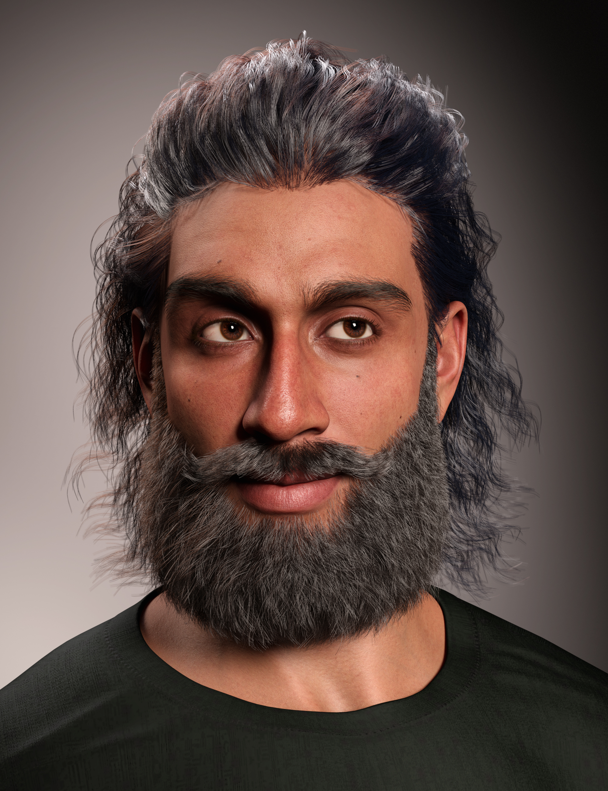 dForce FE Handsome Short Hair for Genesis 9 | Daz 3D