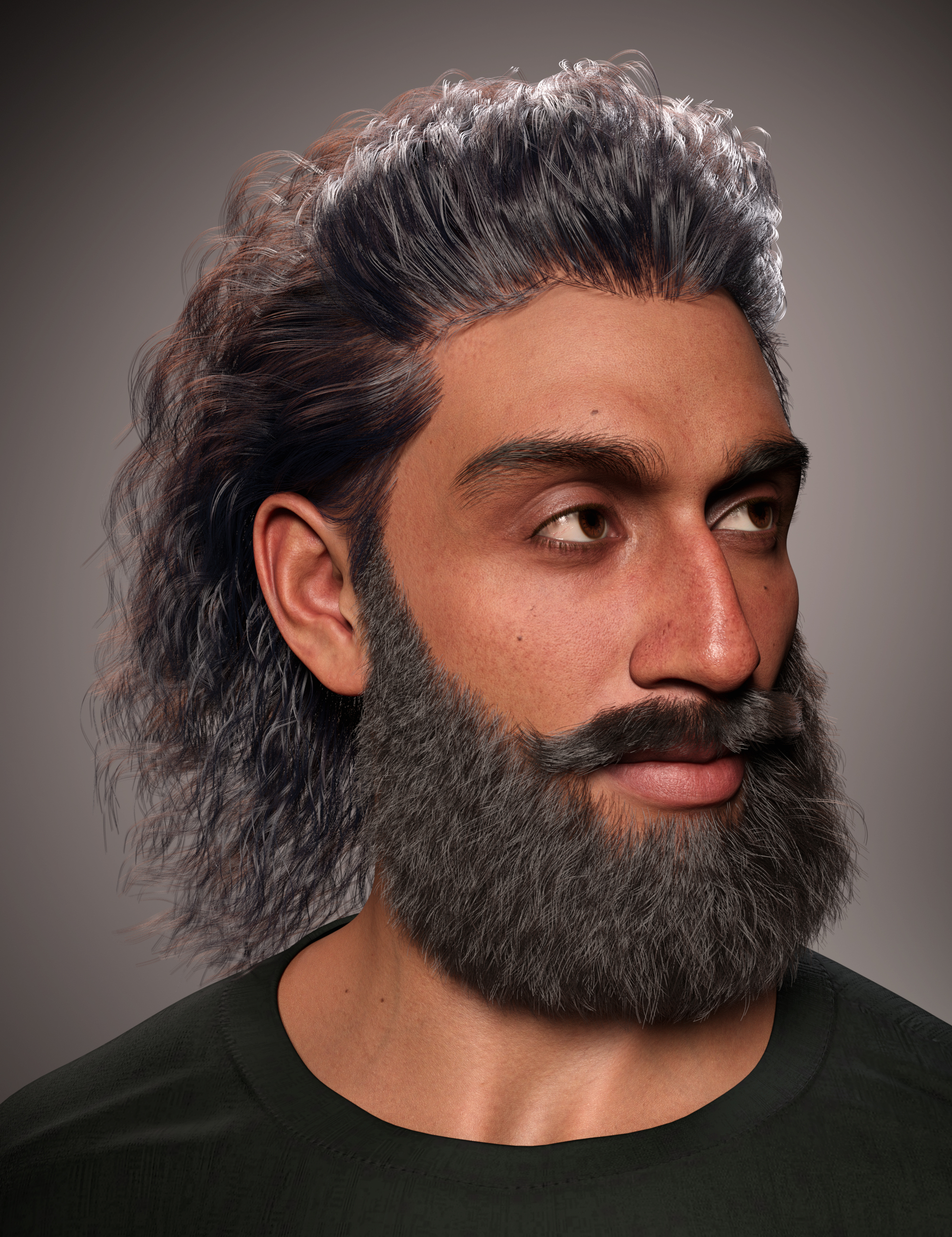 dForce FE Handsome Short Hair for Genesis 9 | Daz 3D