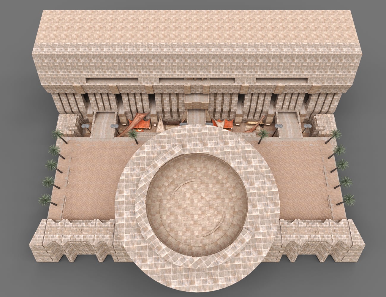 XI Desert Survival Palace | Daz 3D