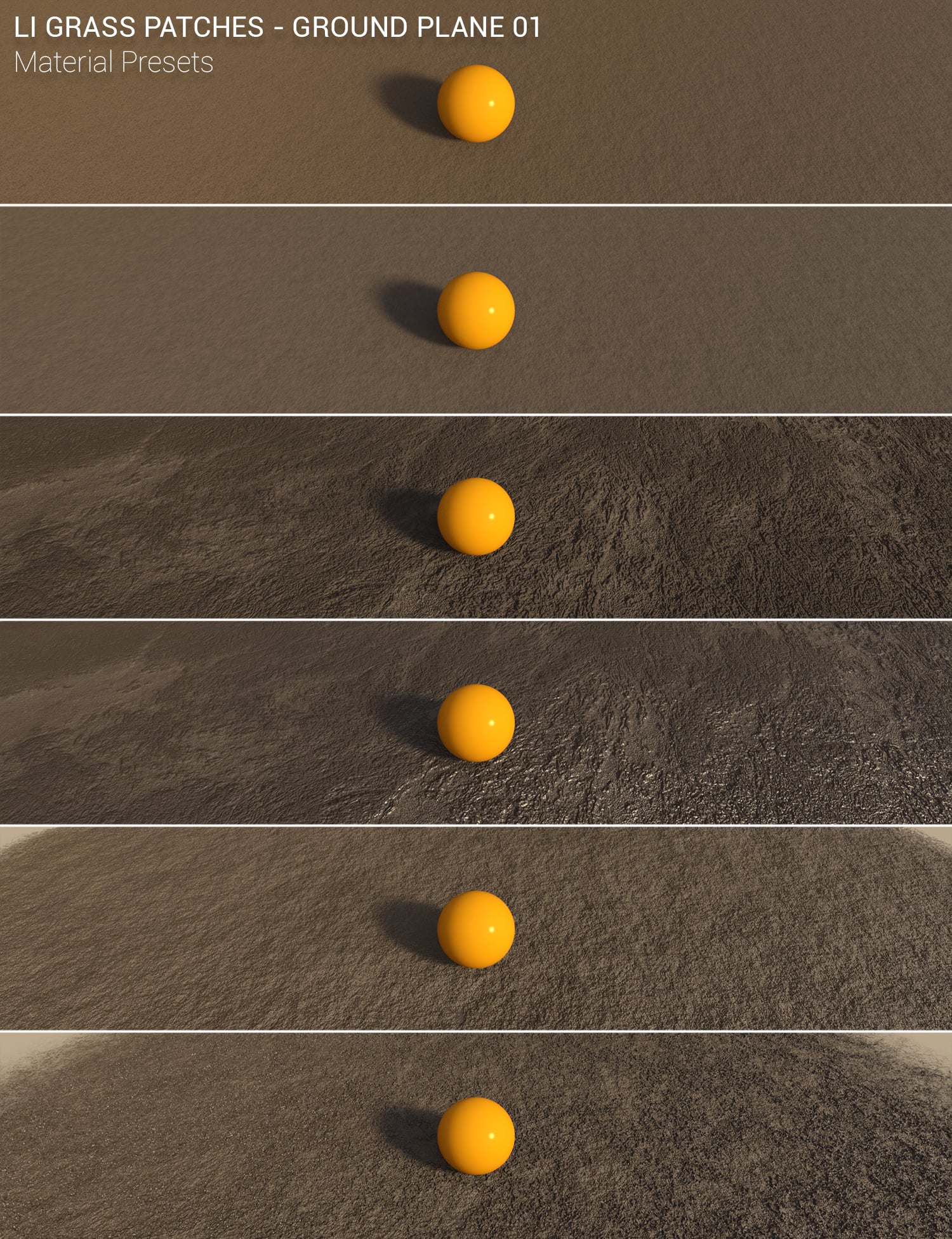 LI Elemental Dynamics - Grass Patches | Daz 3D