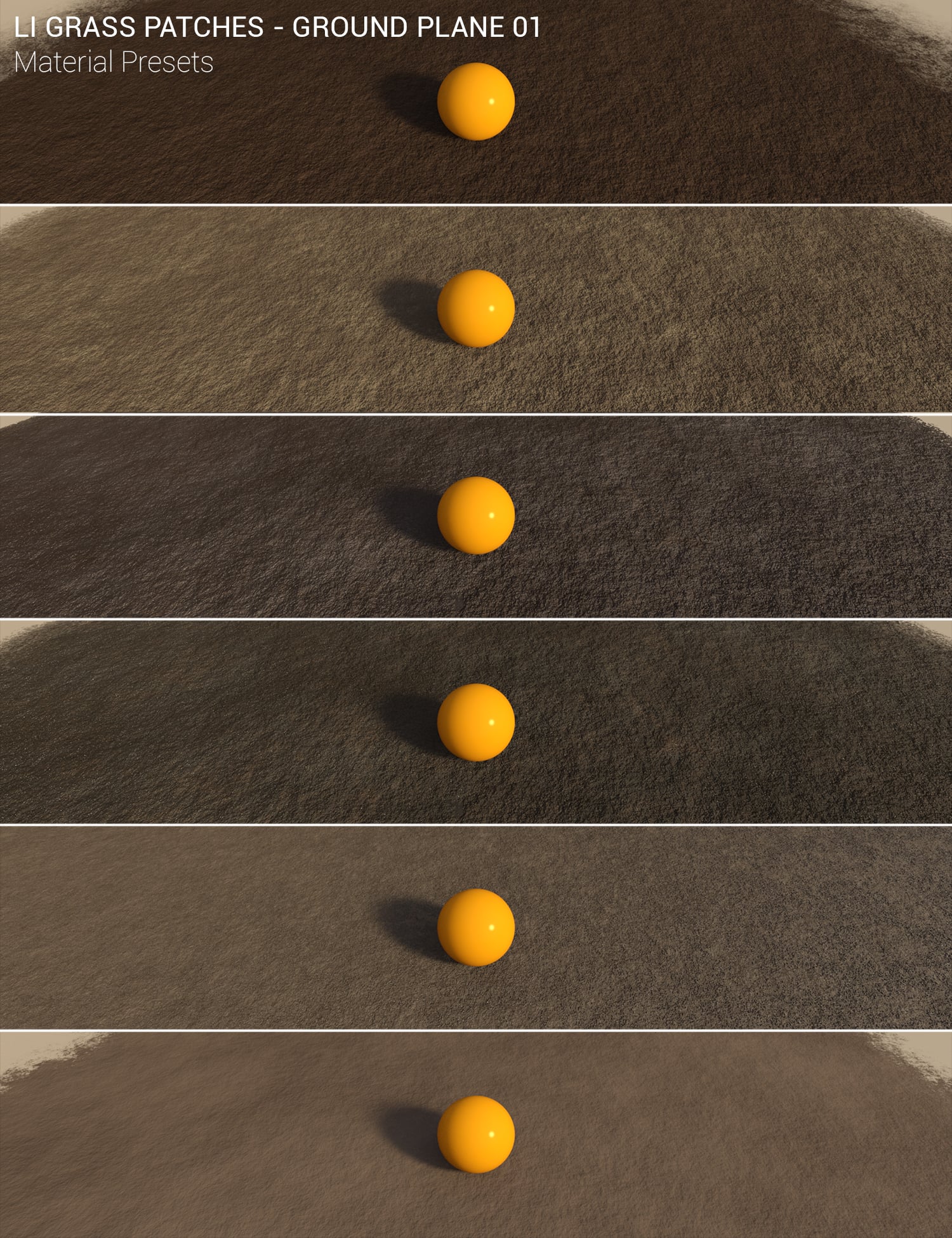 LI Elemental Dynamics - Grass Patches | Daz 3D