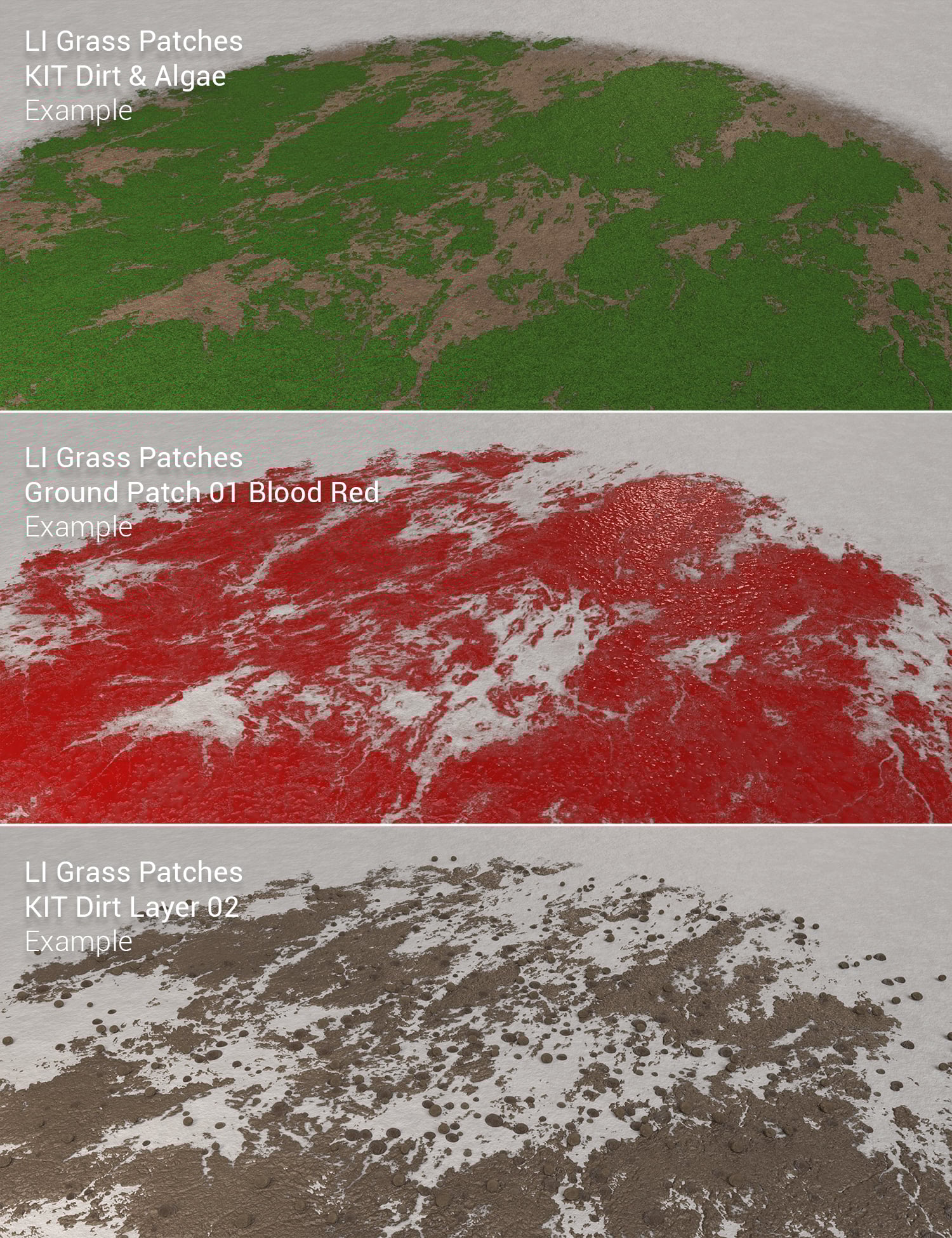 LI Elemental Dynamics - Grass Patches | Daz 3D