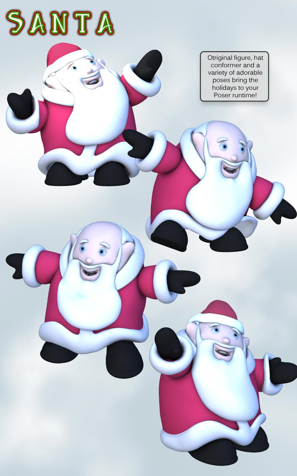 S1M Santa | Daz 3D