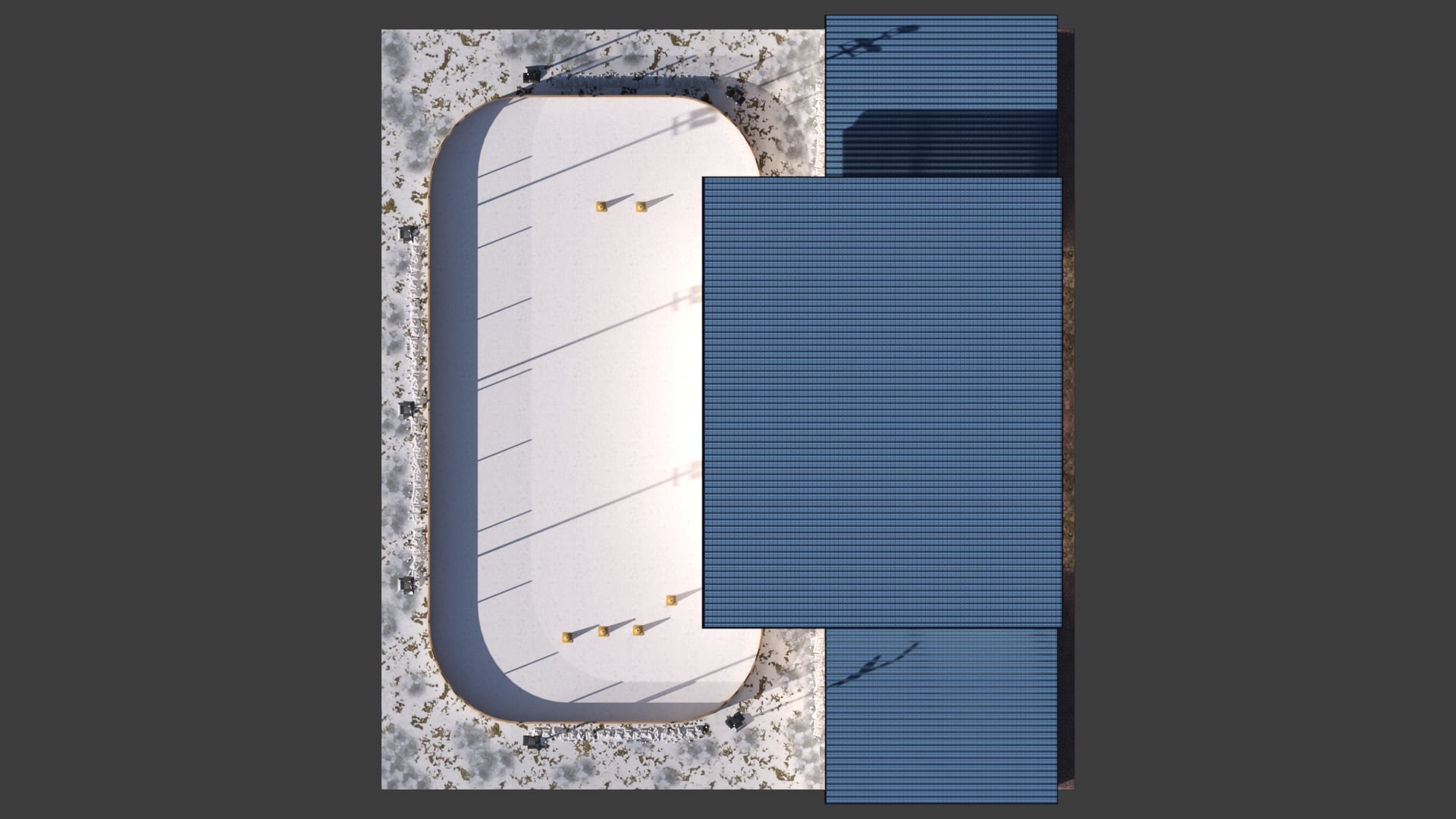 Central Ice Skating Park | Daz 3D