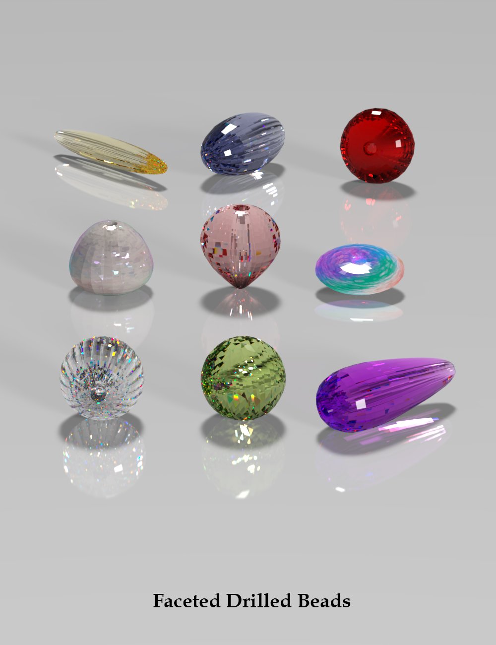 Morphing Gems, Shaders and IMM Brushes | Daz 3D