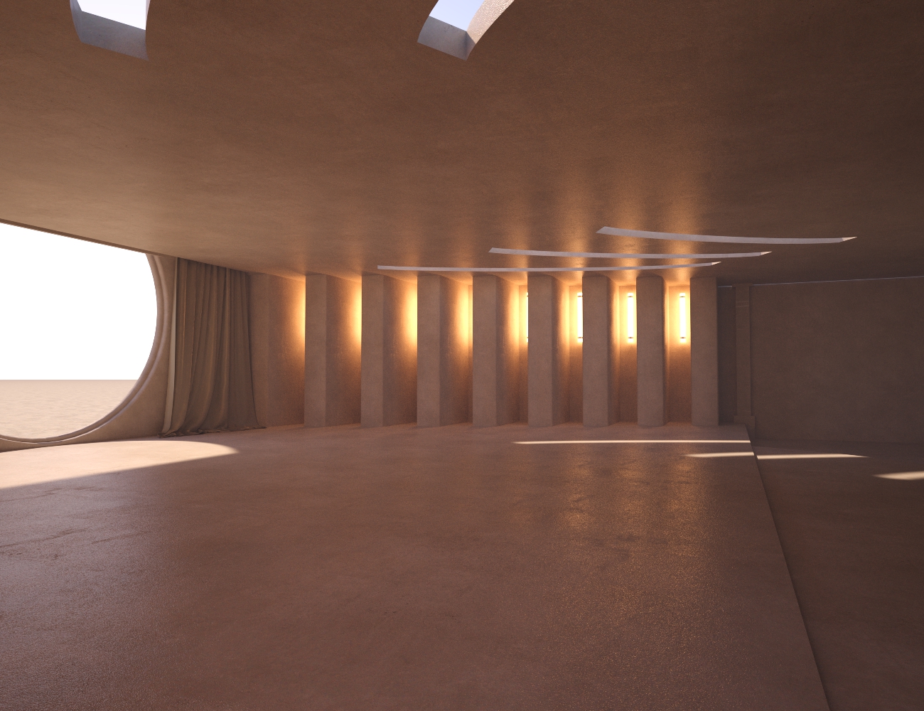 Desert Hall | Daz 3D