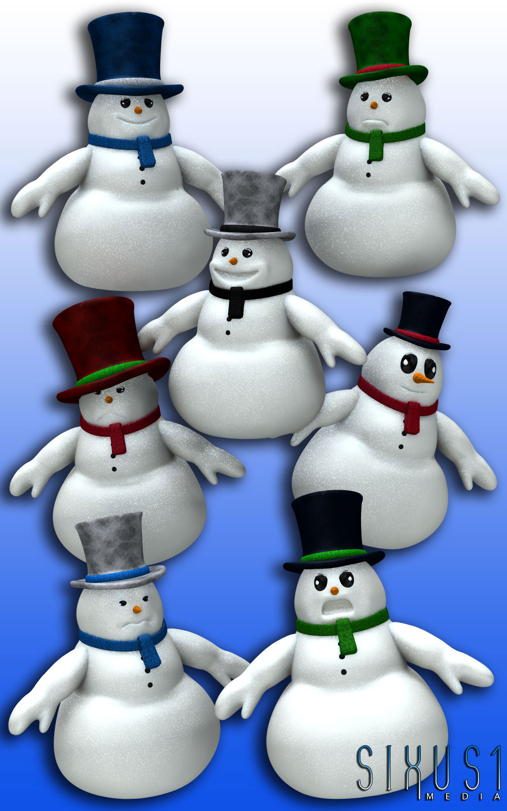 S1M Snowman | Daz 3D