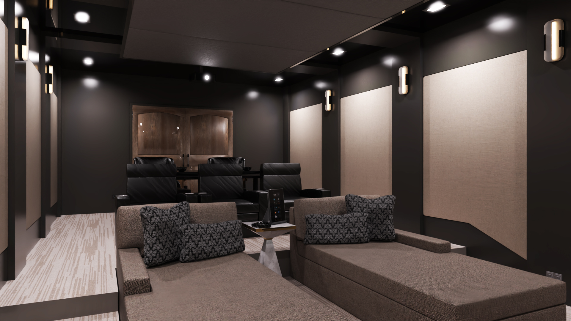 Mini Theater Room | Daz 3D