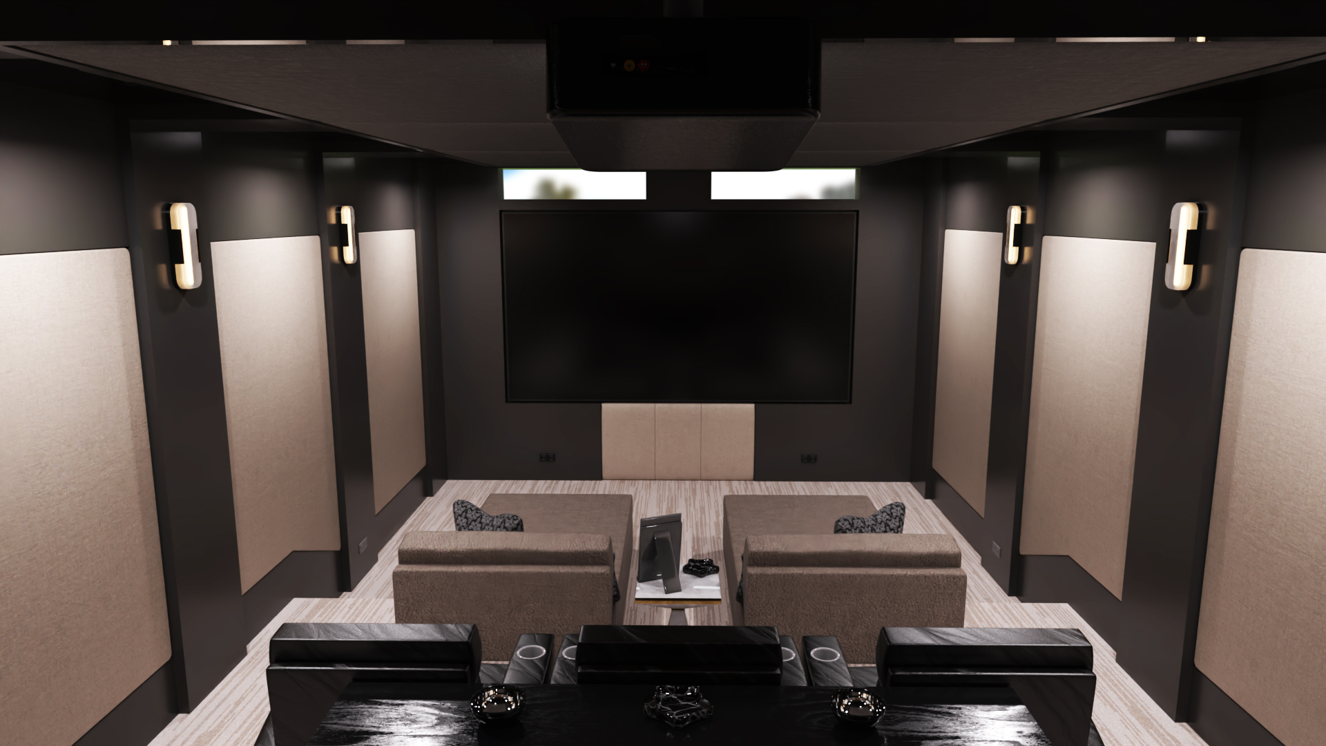 Mini Theater Room | Daz 3D