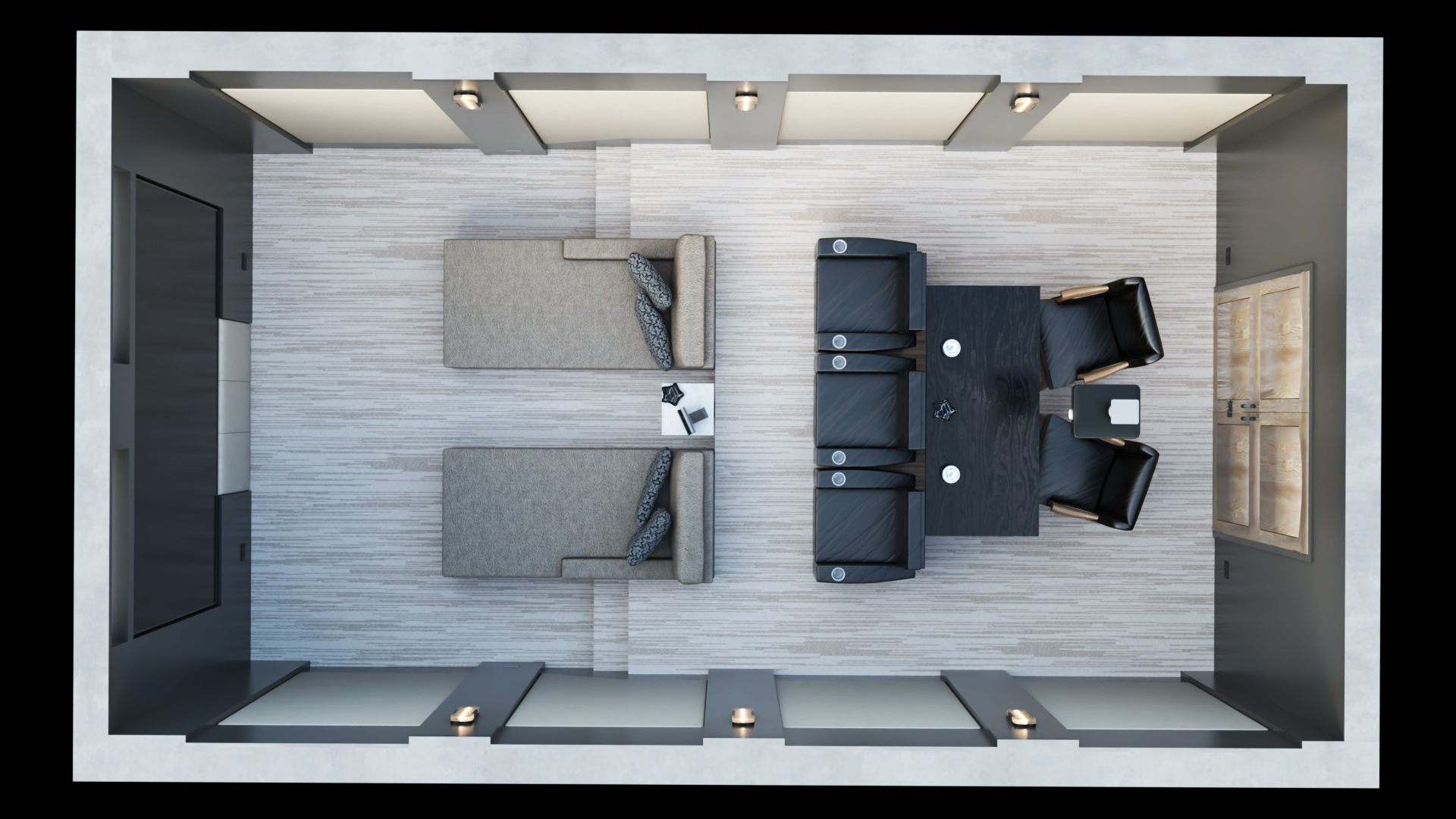 Mini Theater Room | Daz 3D