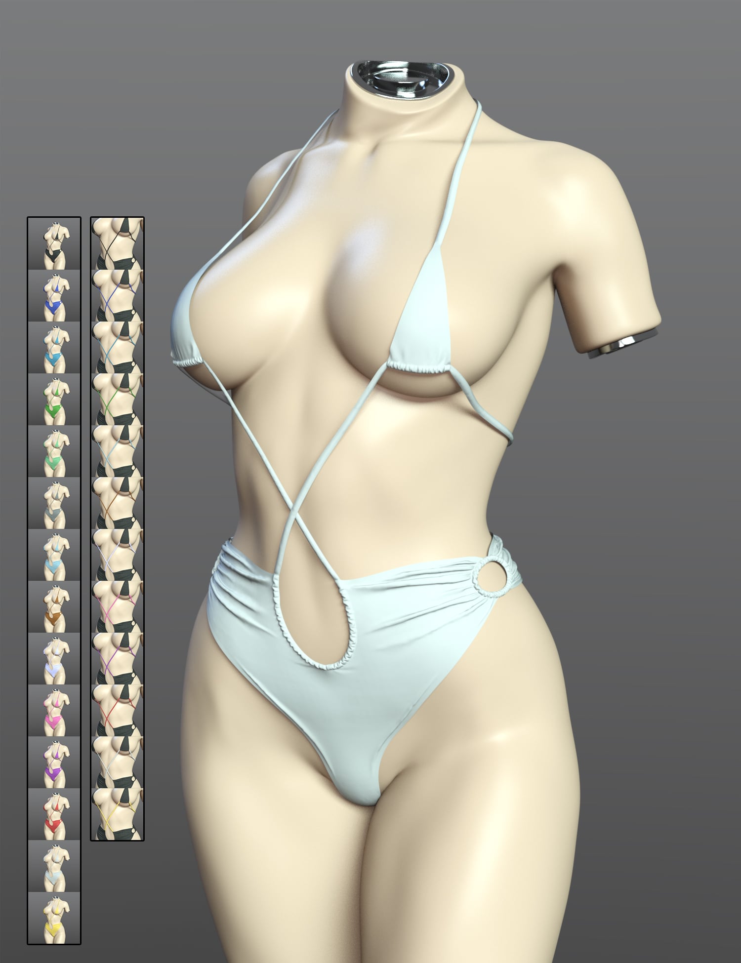 SPR Summer Mood Bikini for Genesis 9 | Daz 3D