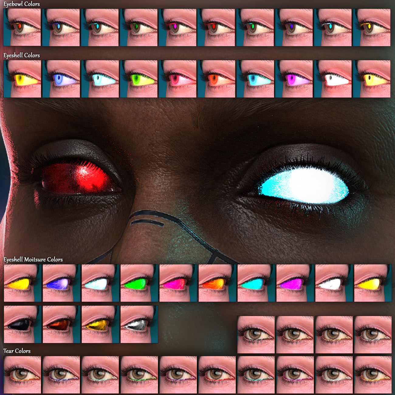 Mystical Eyes for Genesis 9 | Daz 3D