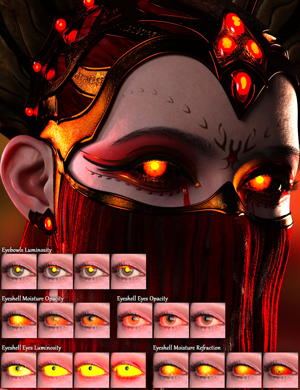 Mystical Eyes for Genesis 9 | Daz 3D