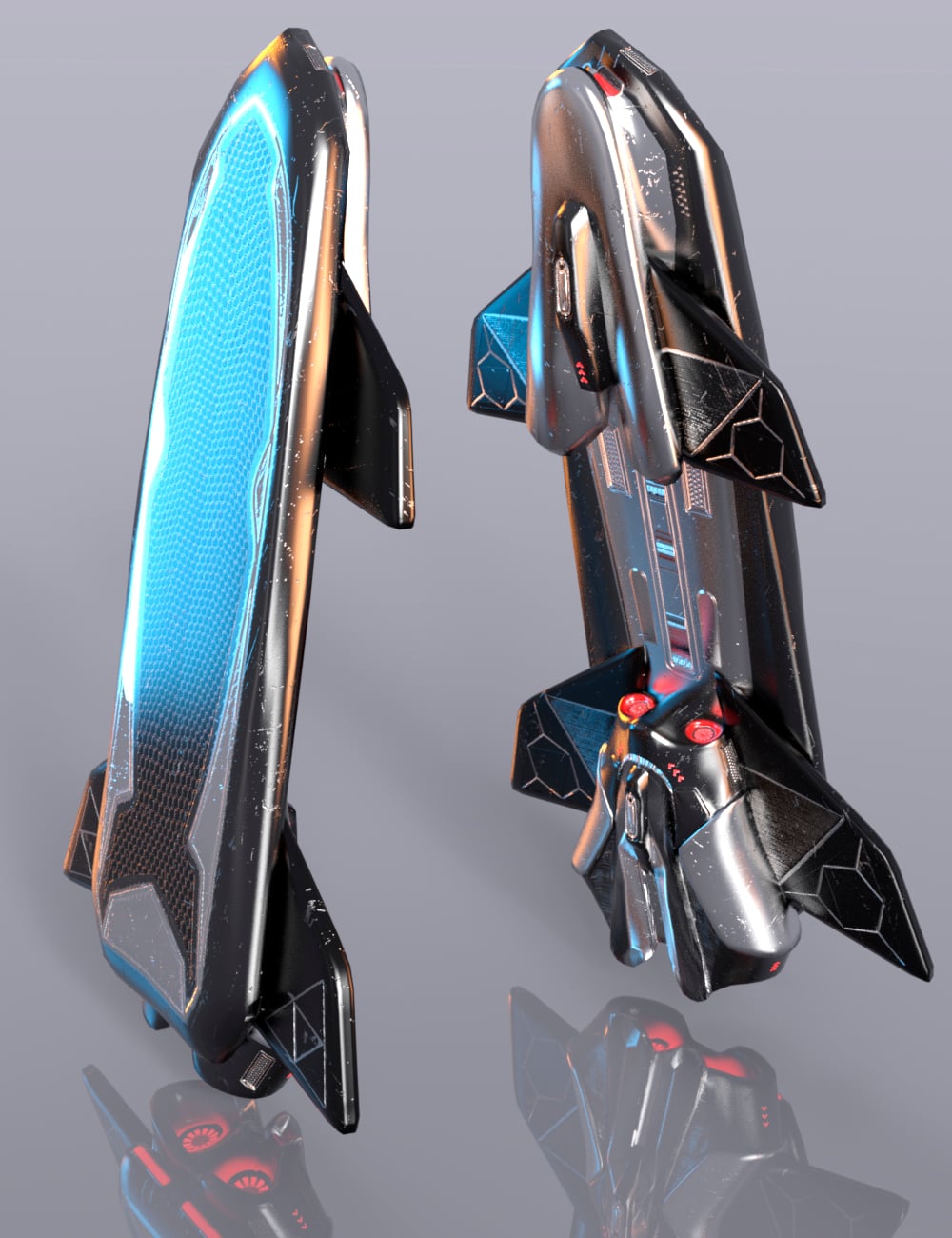 SI4 Jetboard | Daz 3D
