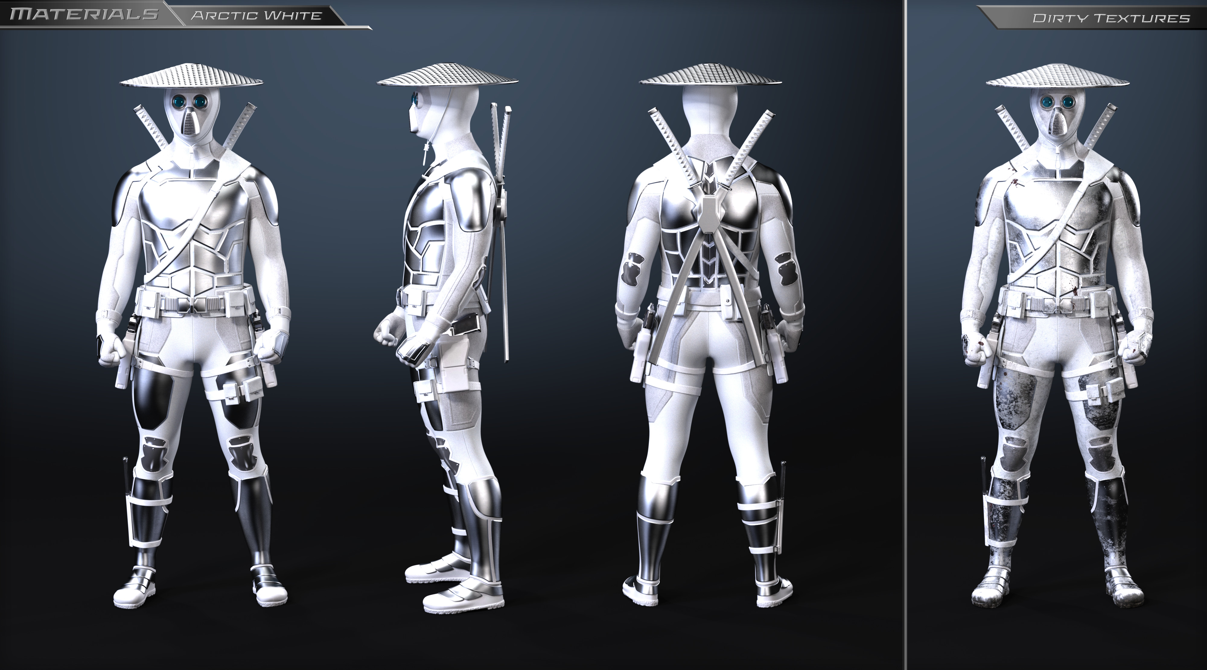 NG Deadly Mercenary for Genesis 9 | Daz 3D